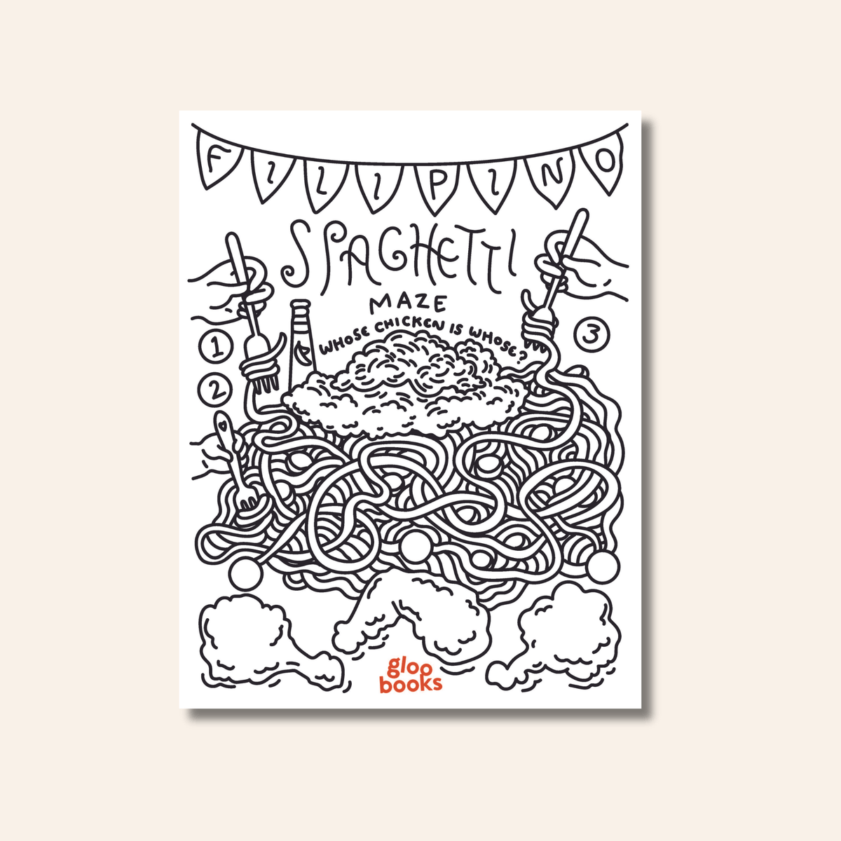 Free Filipino Spaghetti Maze for Kids – Gloo Books